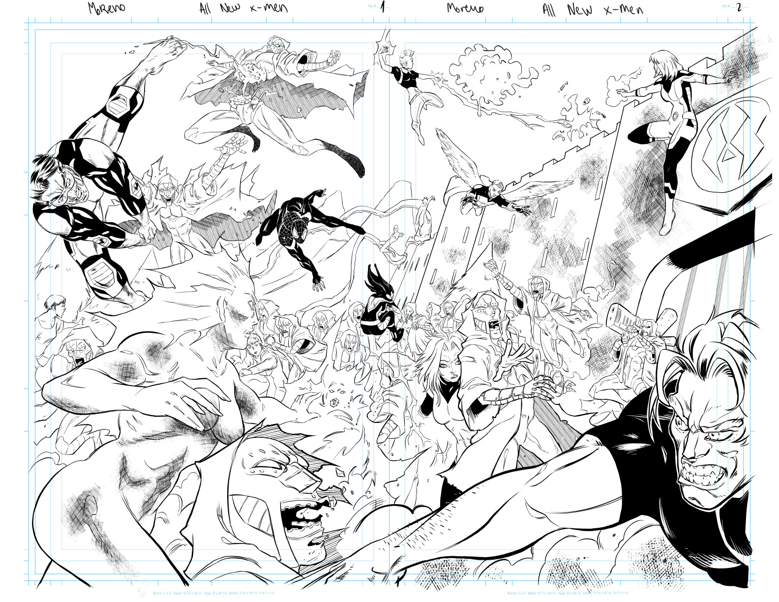 x men coloring book for adults