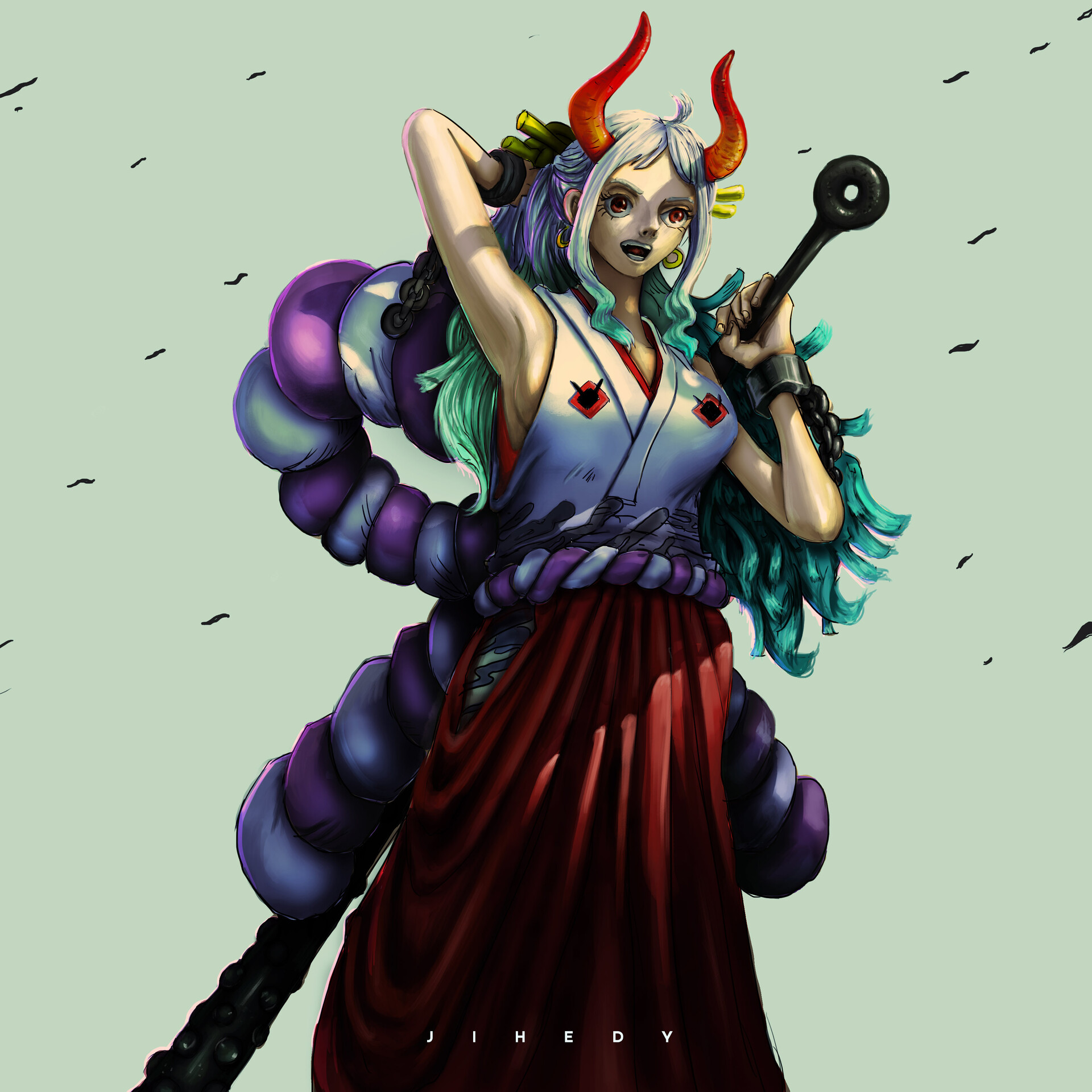 ArtStation - Yamato from One Piece