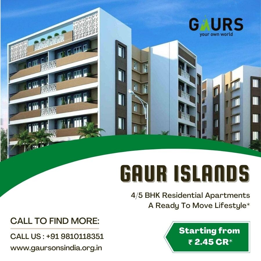 ArtStation - Gaurs Islands | Real Estate project in India