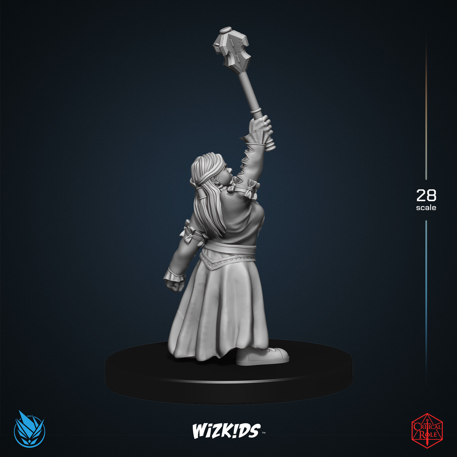 WildMesh Studio - Critical Role: Mountain Dwarf Cleric