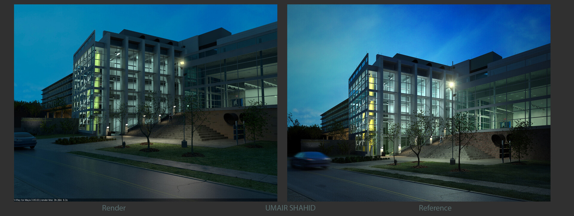 ArtStation - 3D Lighting Assignments (2016)