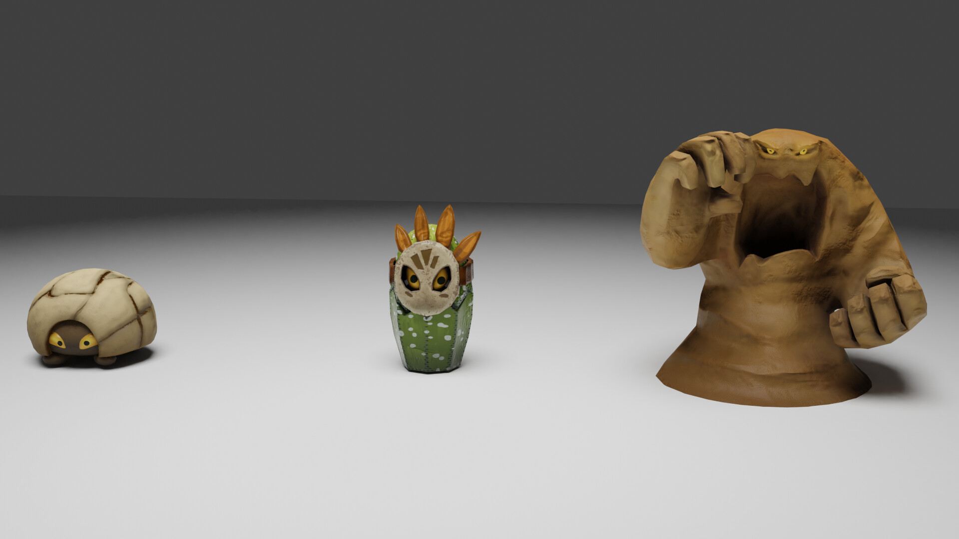 ArtStation - Desert creatures with variations