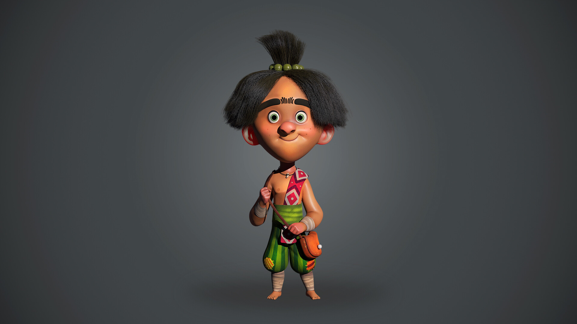 ArtStation - Kuro Character modeling