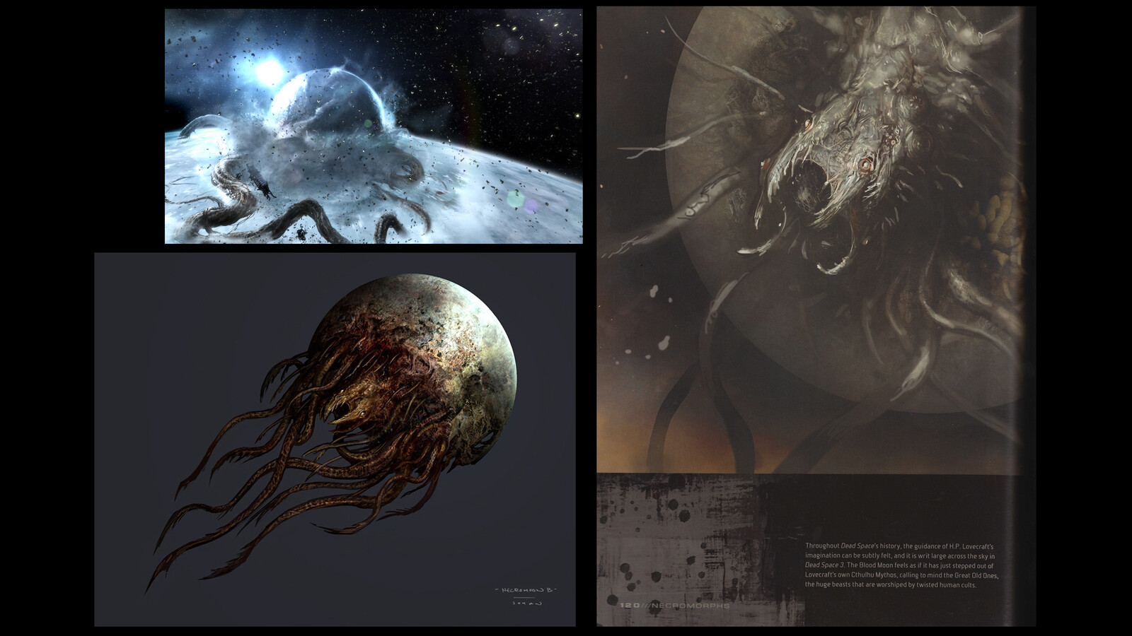 Eugenio Volpato - Brethren Moons - Dead Space fan art