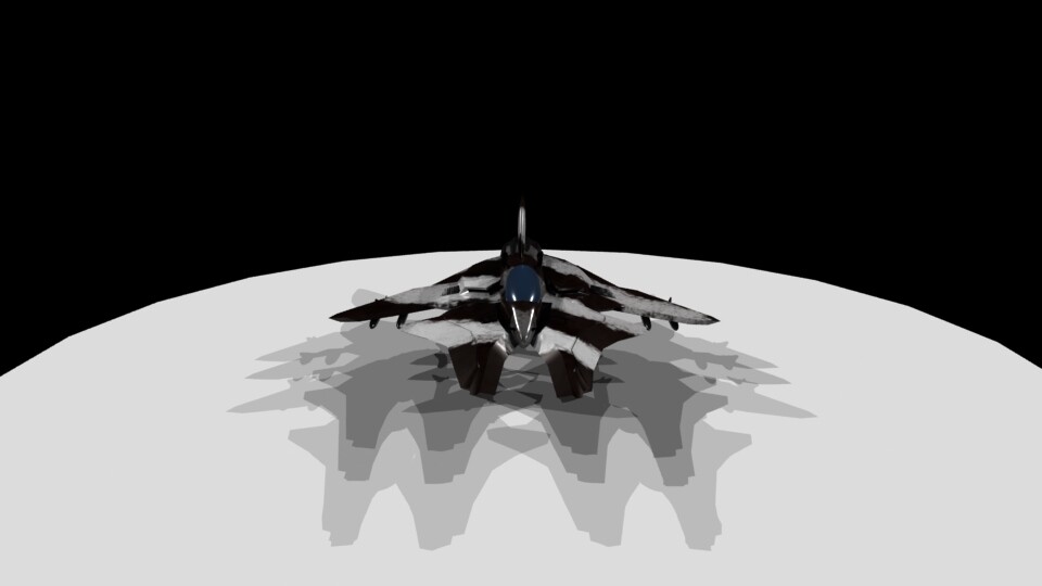 ArtStation - Space jet/ futuristic jet