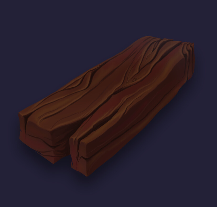 ArtStation - An Old Wooden Plank