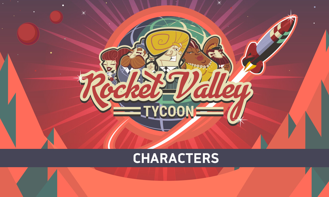 ArtStation - Rocket Valley Tycoon Characters