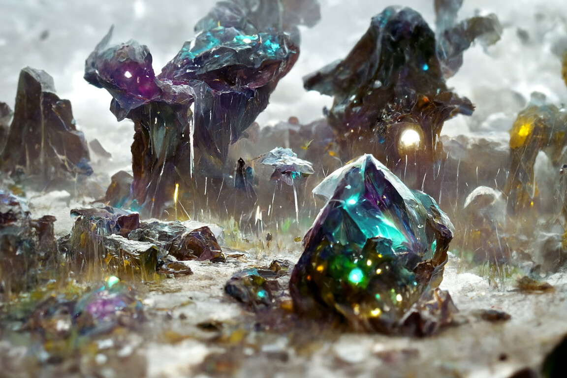 ArtStation - Crystal Rain