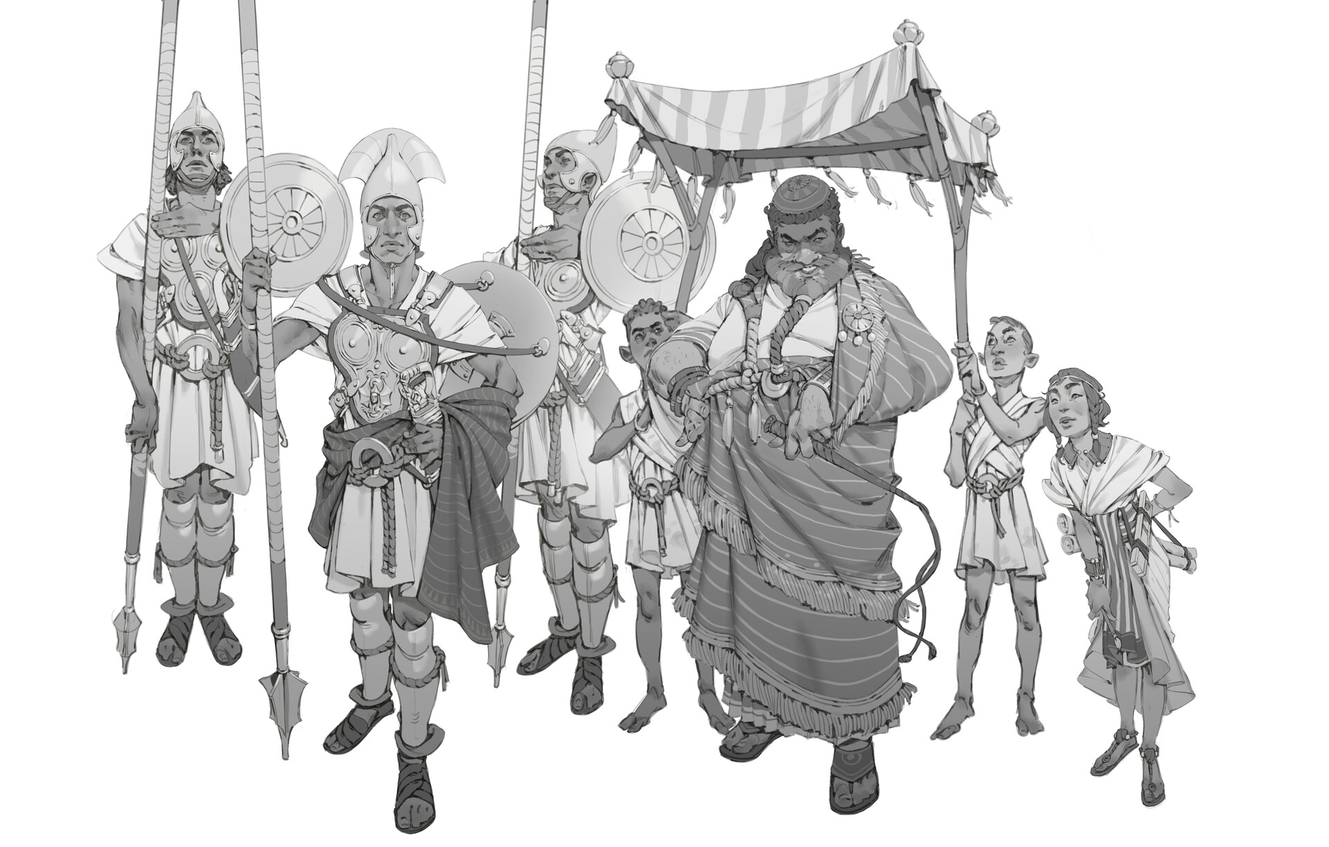 ArtStation - The Unsullied, ASoIaF