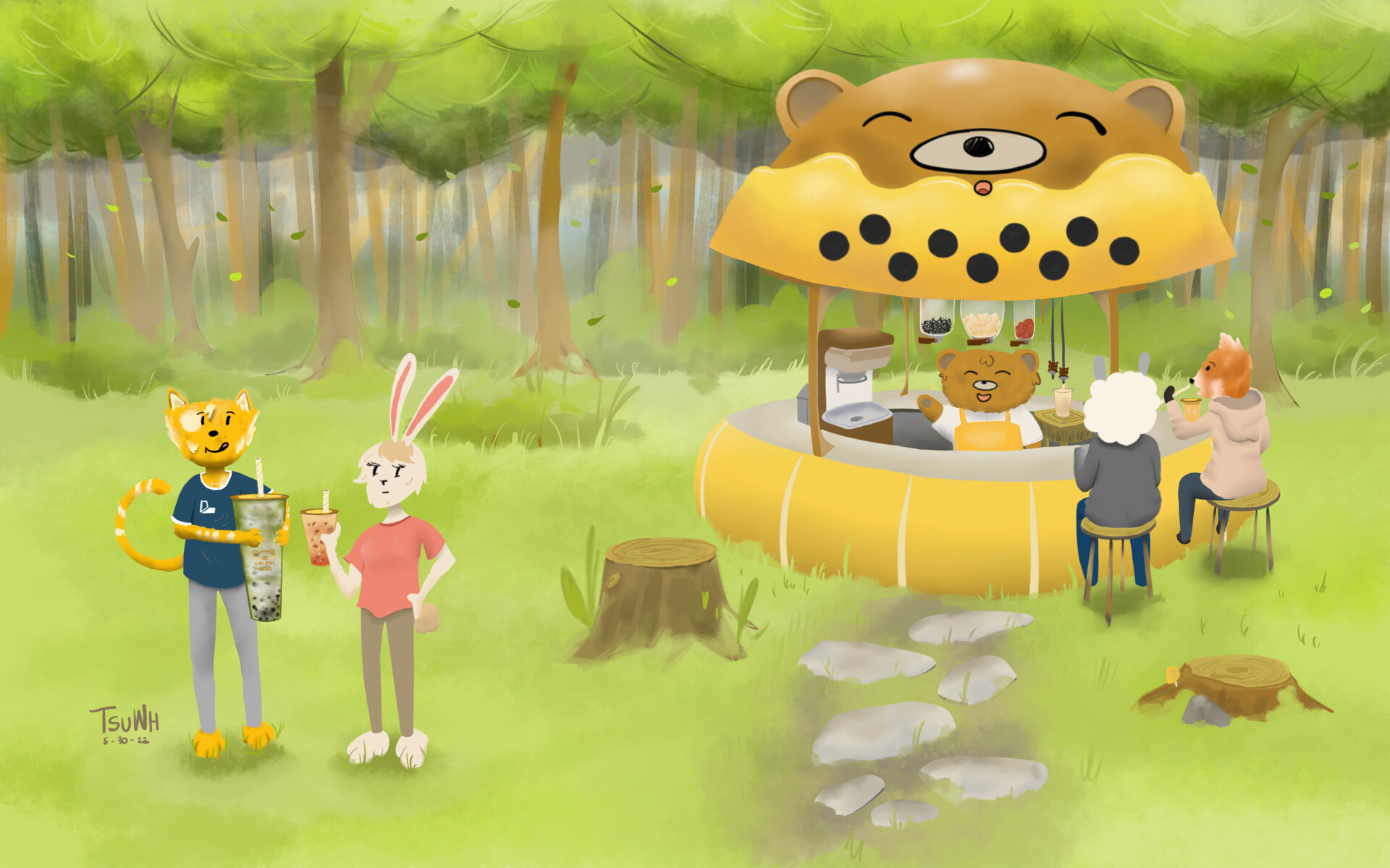 ArtStation - Milk Tea