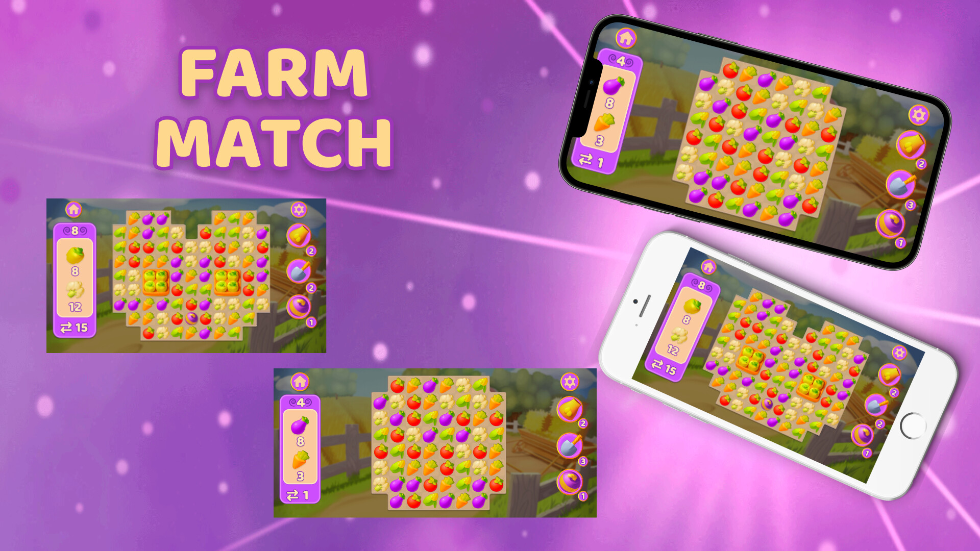 ArtStation - Match Farm (UI)