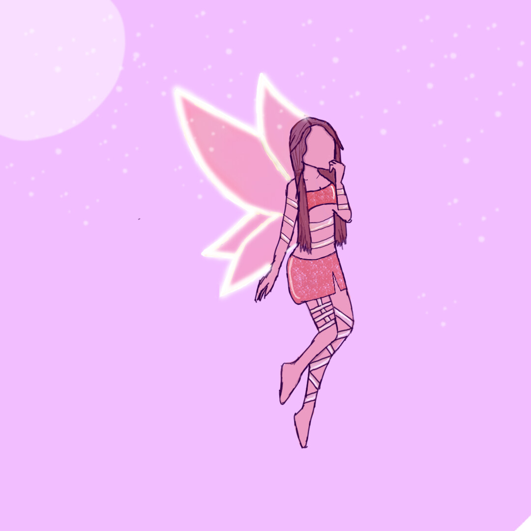 ArtStation - A drawing of a fairy