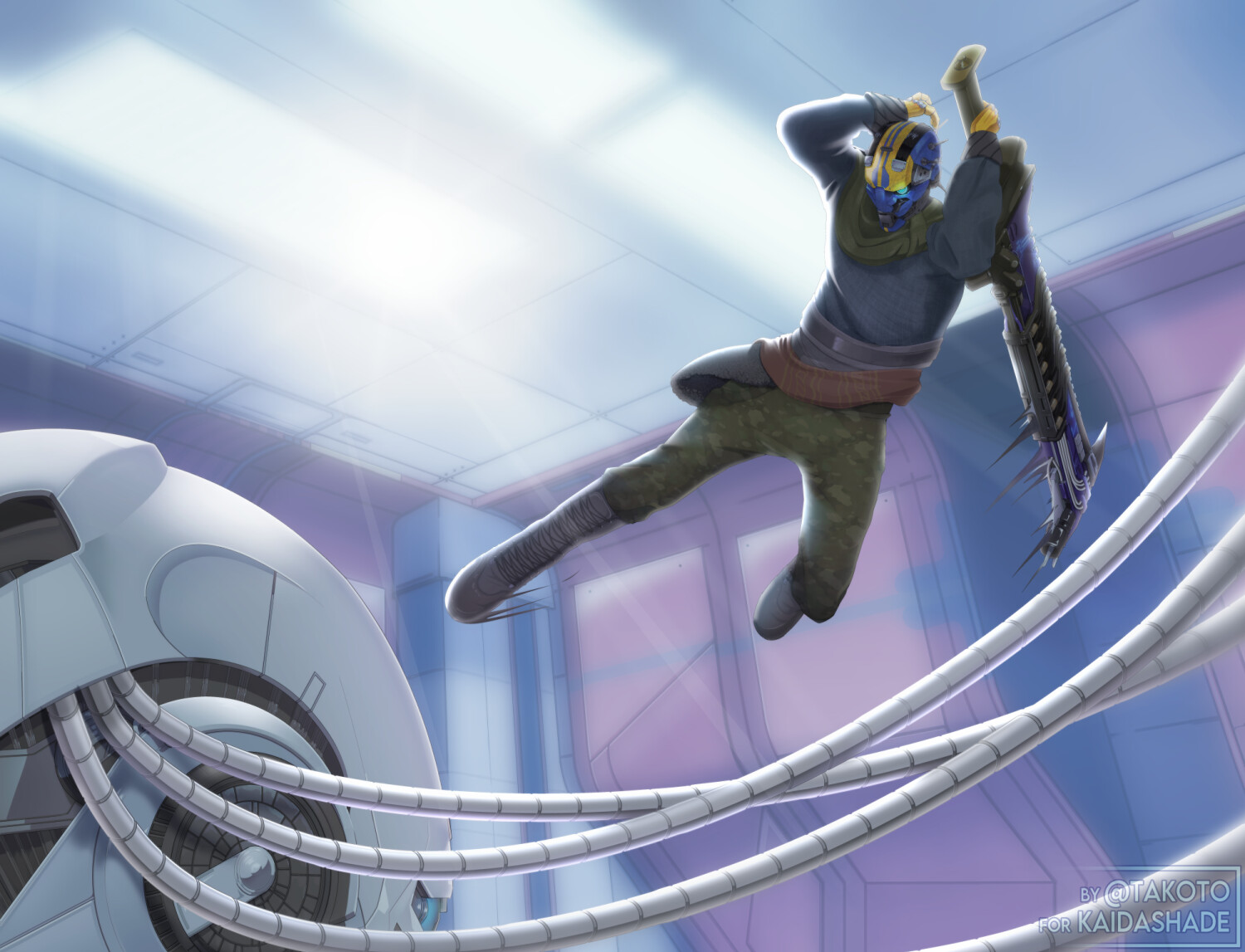 ArtStation - (Fanart) Banshee-44 VS Clovis Bray