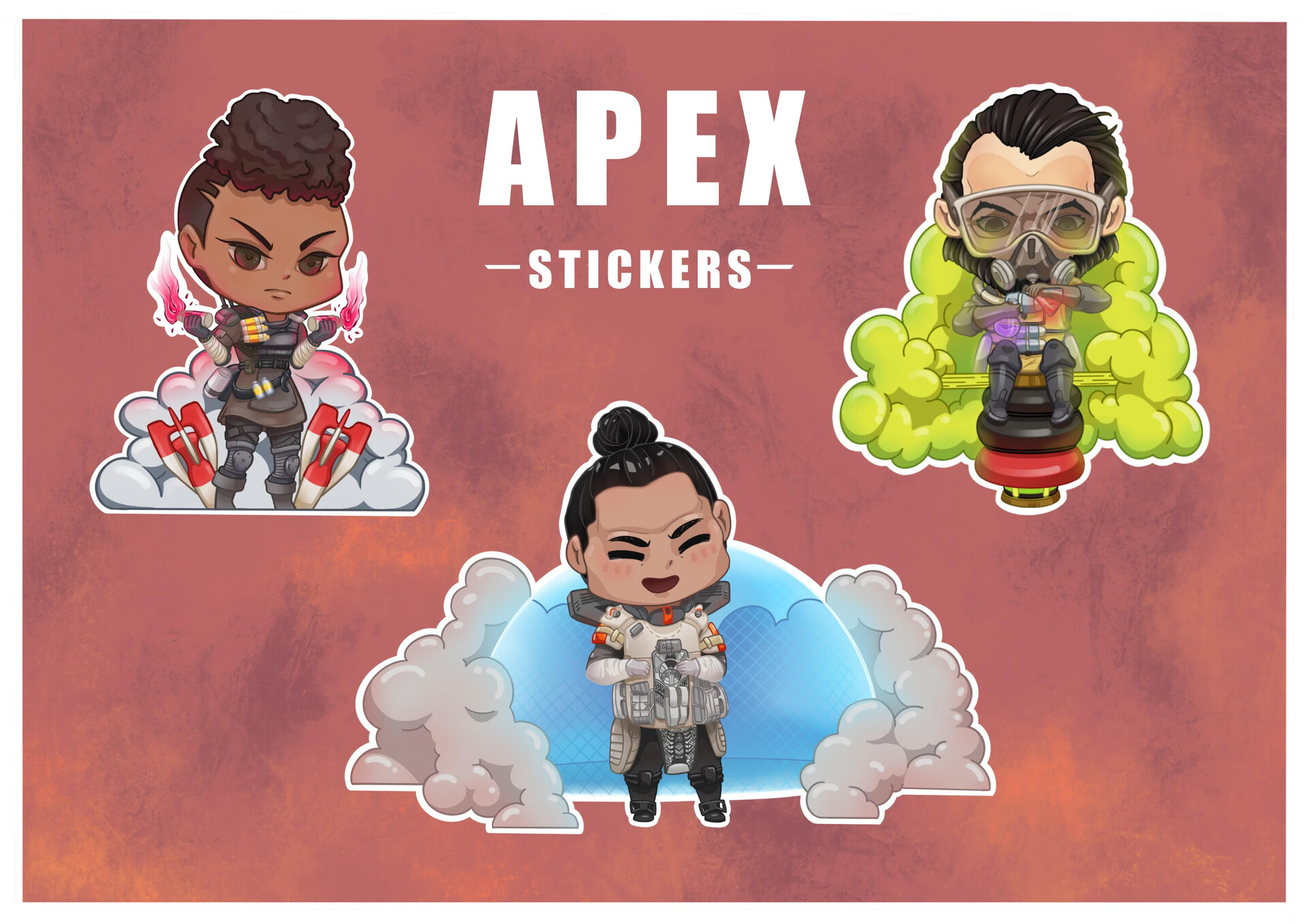 ArtStation - Apex Legends Stickers