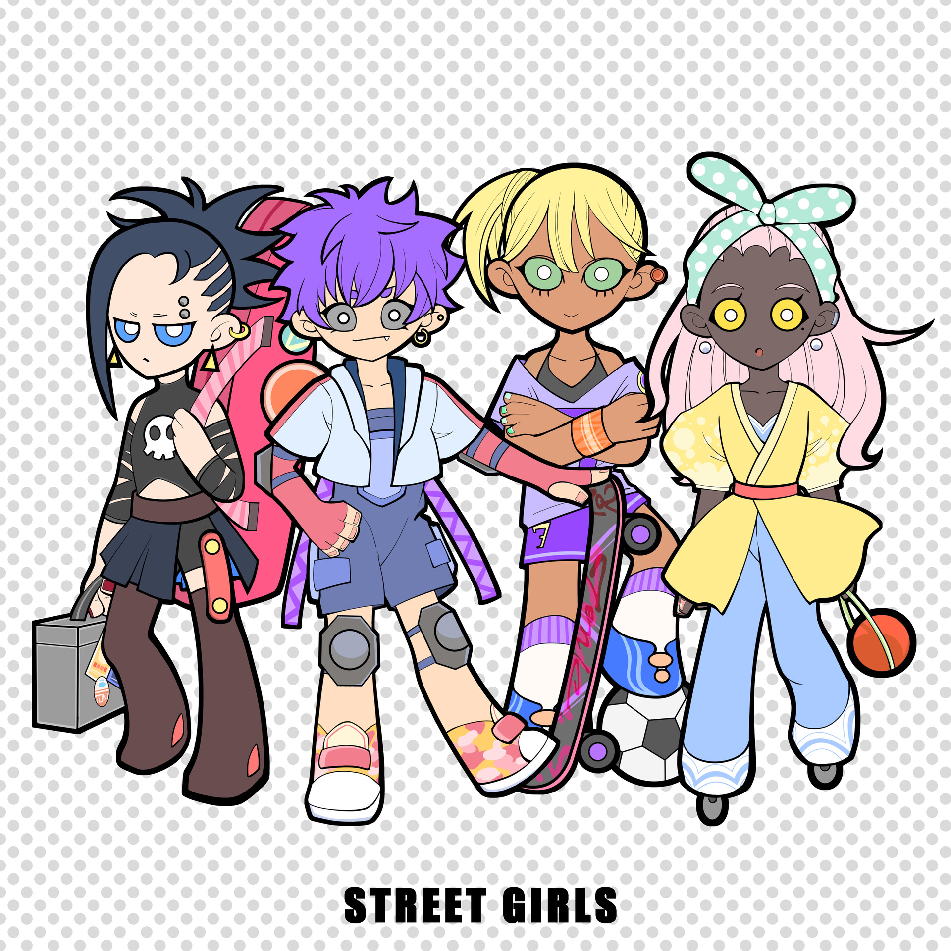 ArtStation - Street Girls