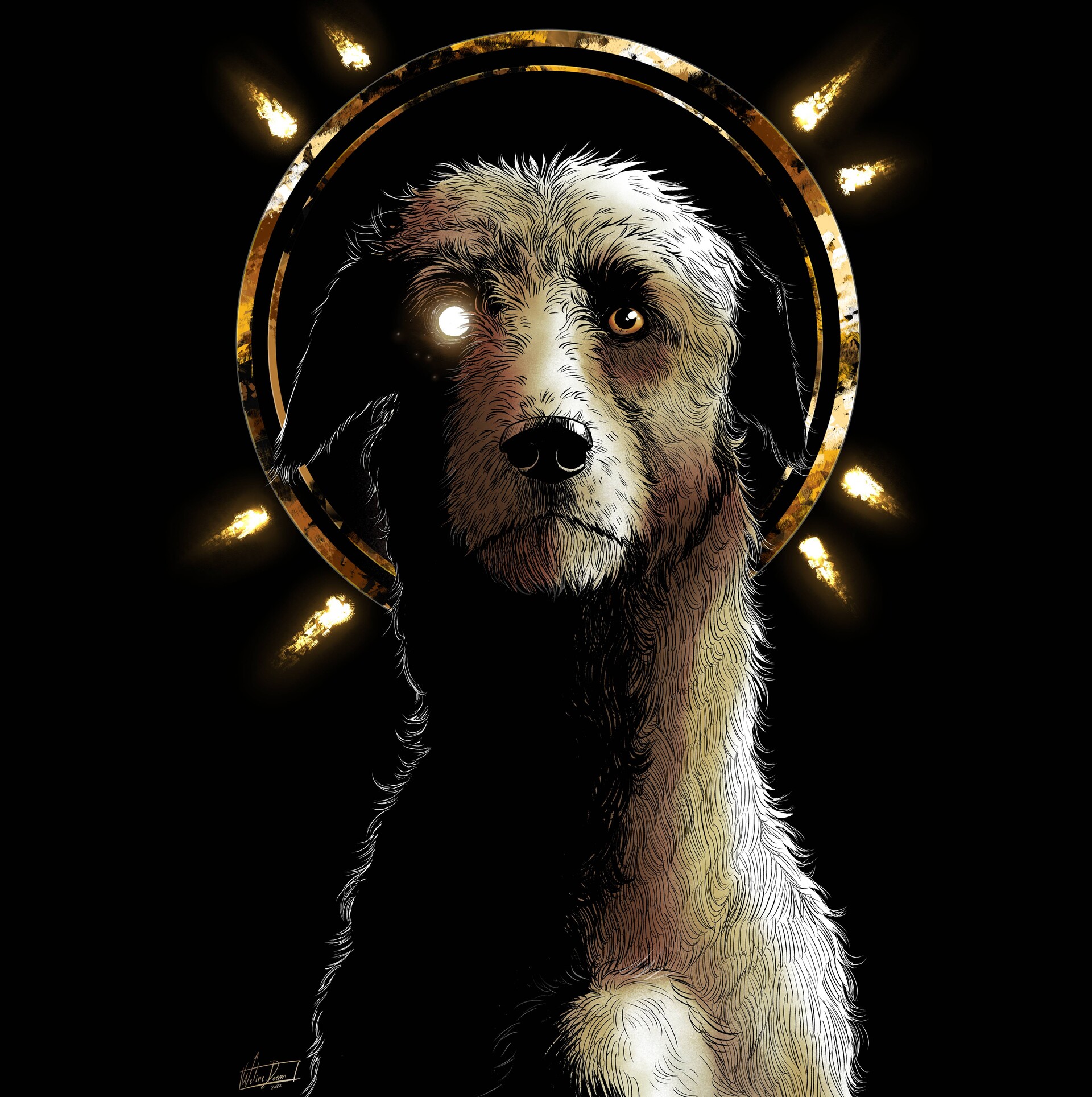 ArtStation - Angel Dog