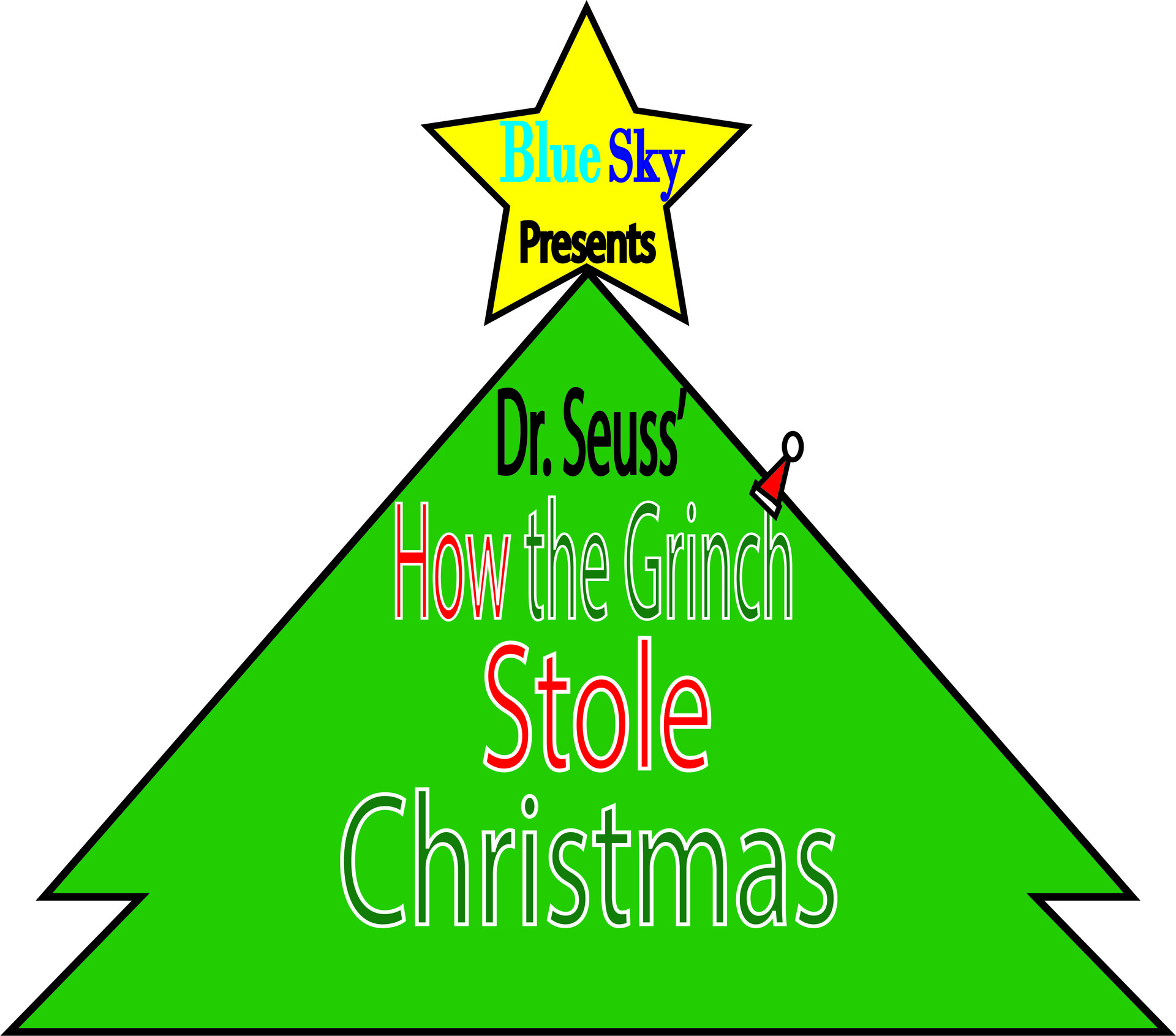 ArtStation - How the Grinch stole Christmas title