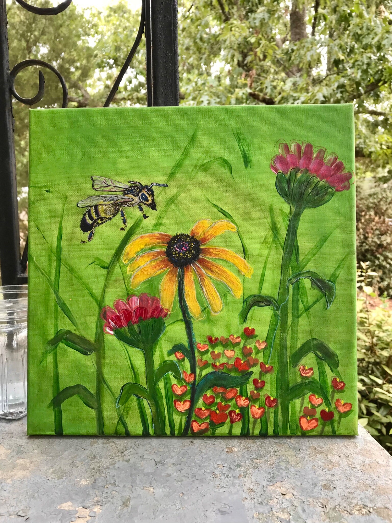 ArtStation - "Benjamin Visits His Friend's Flowers"