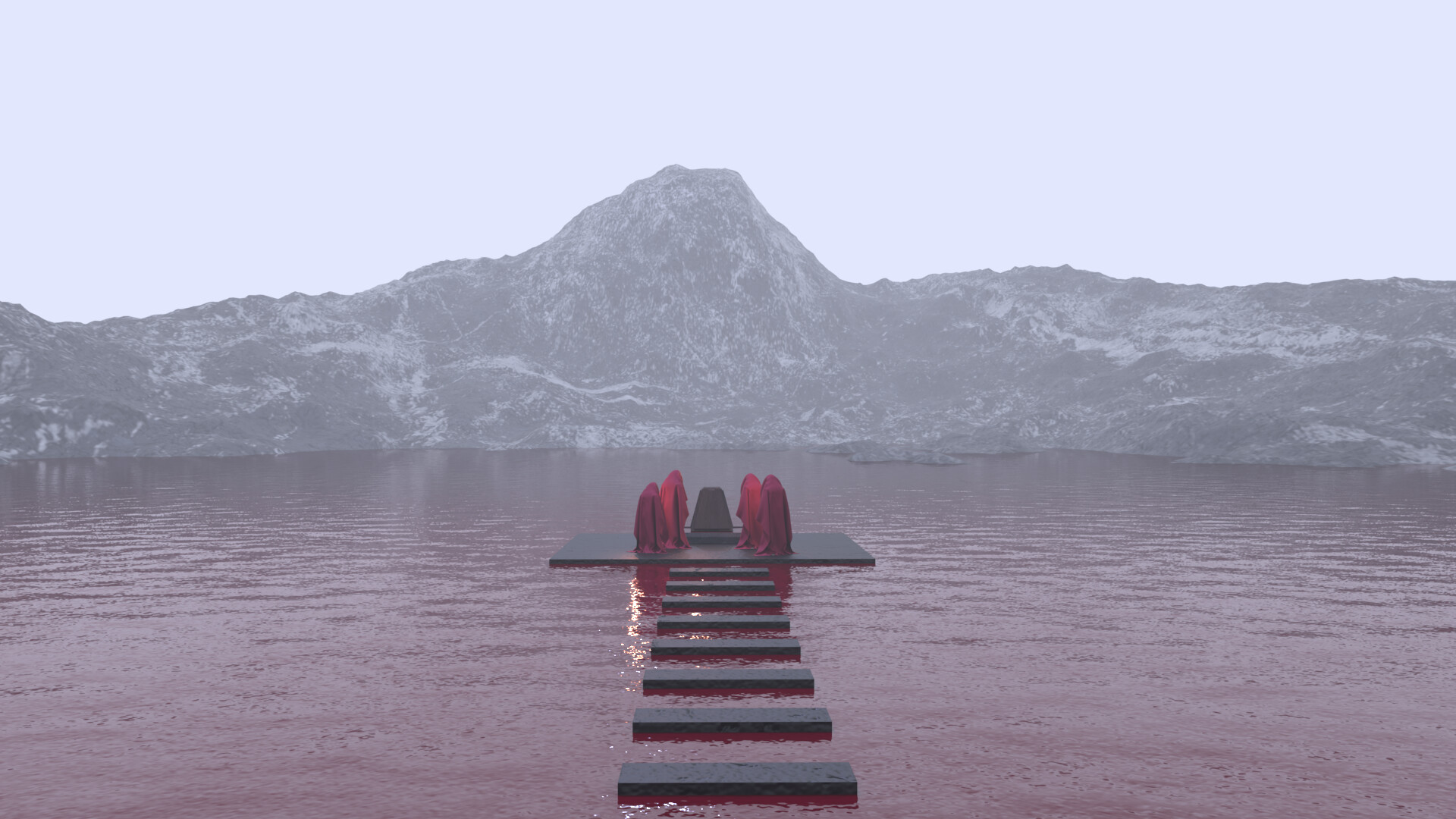 ArtStation - Blood Lake - Work in Progress