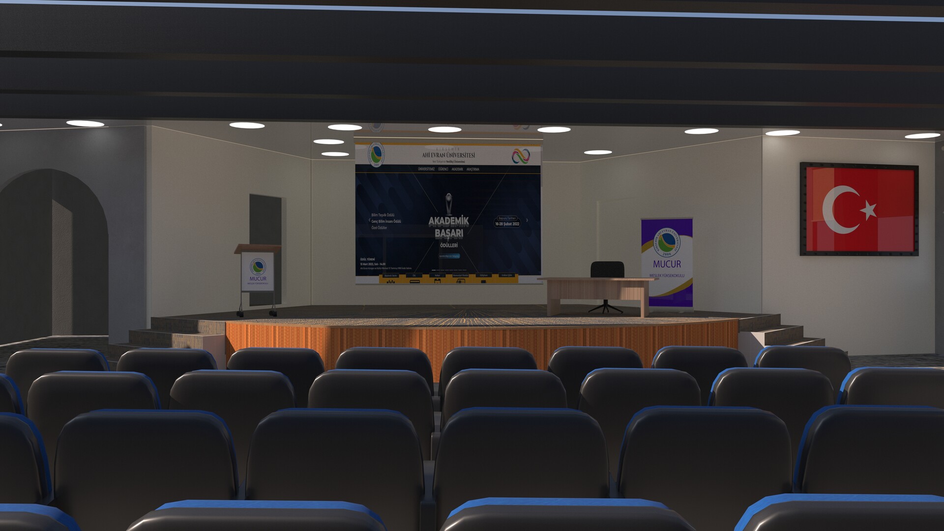 ArtStation - school conference room