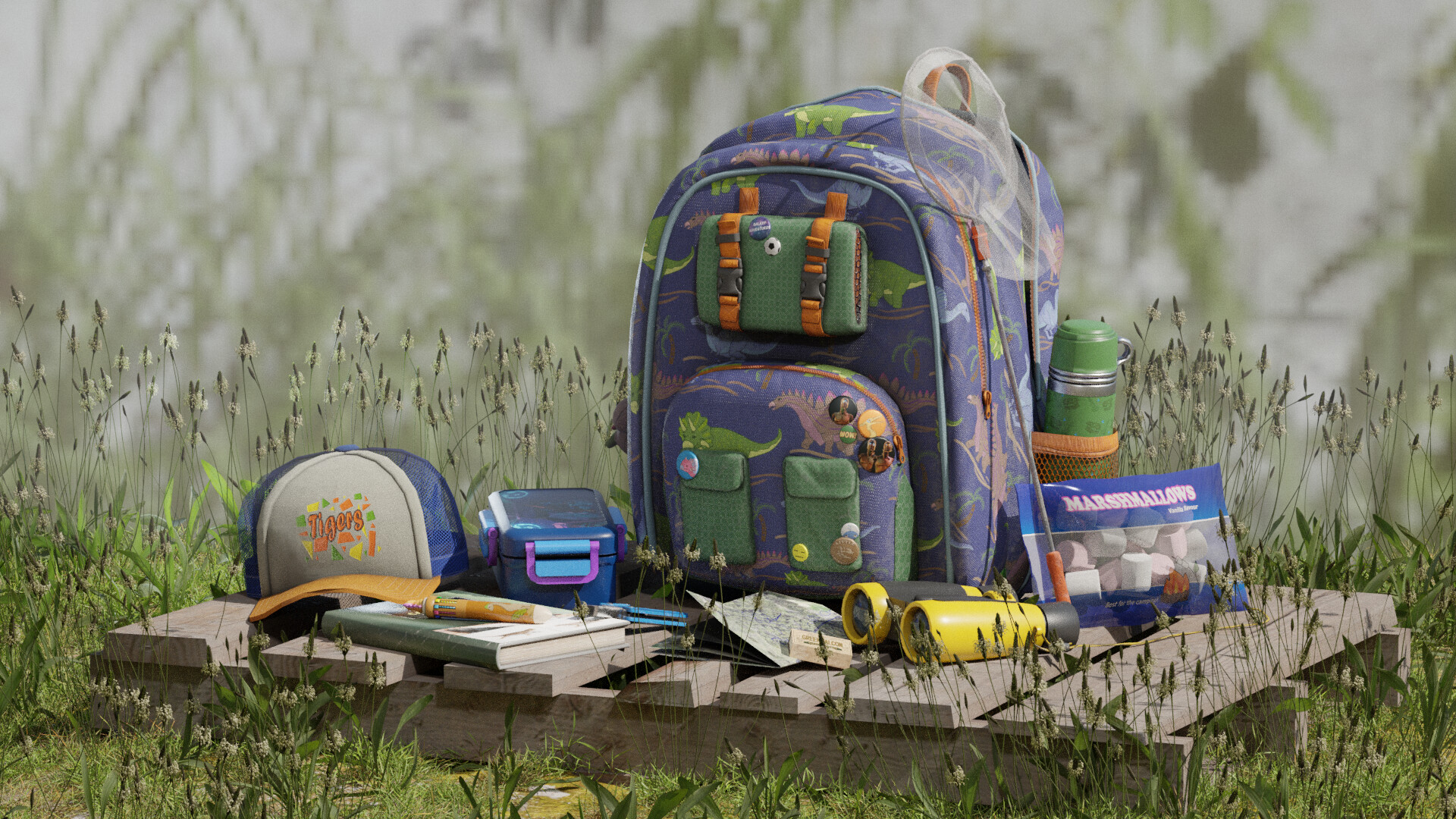ArtStation - Backpack Kit
