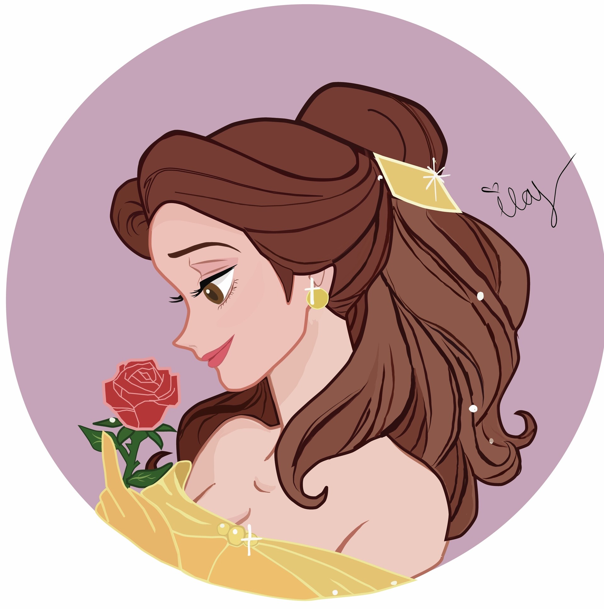 ArtStation - Disney Princess Bella (from Beauty and the Beast) •Made ...
