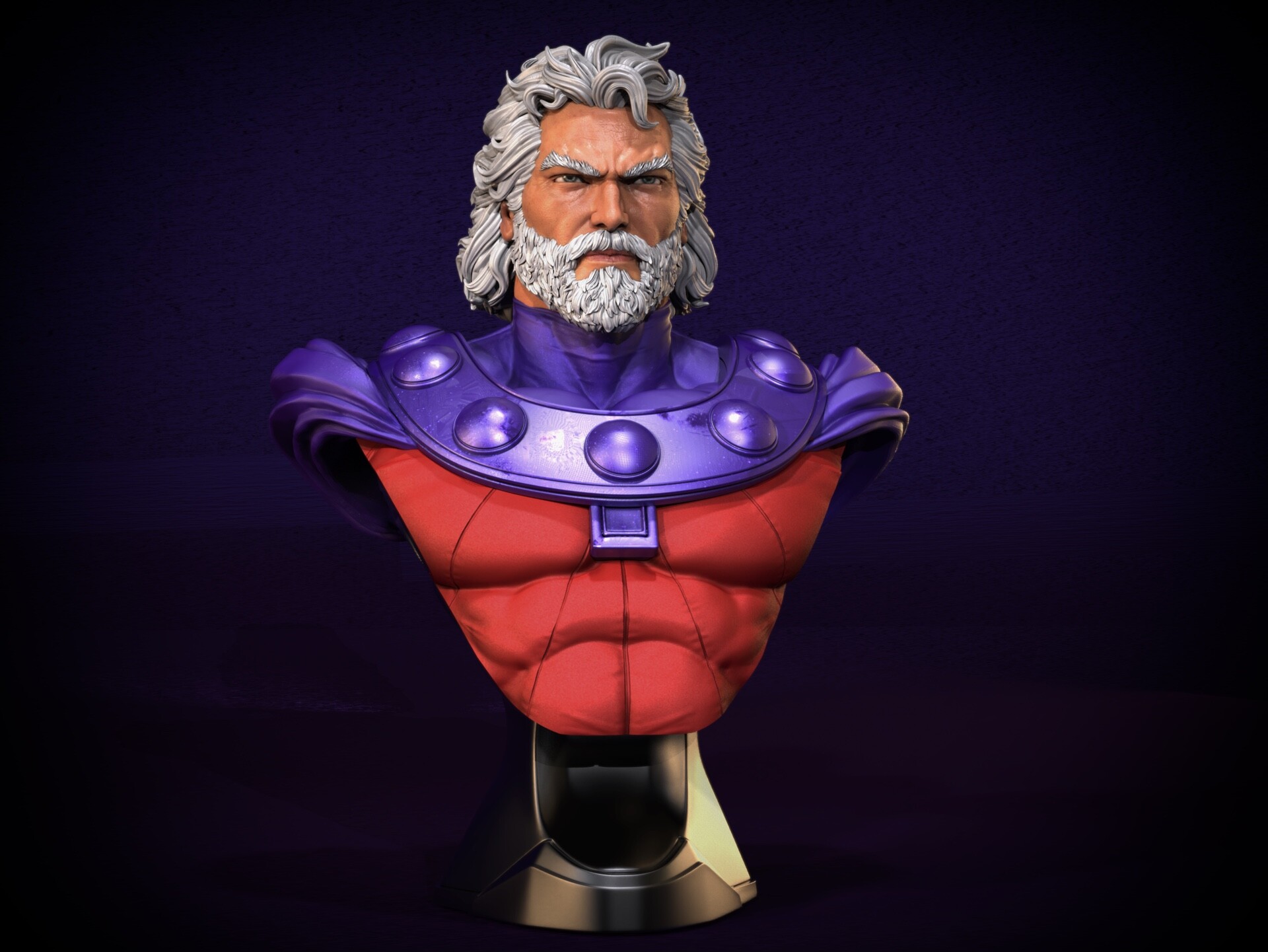 ArtStation - Magneto bust