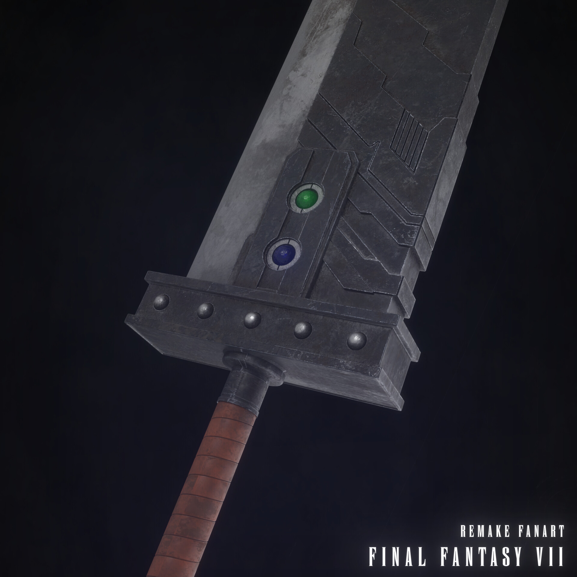 ArtStation - Cloud Strife's Buster Sword