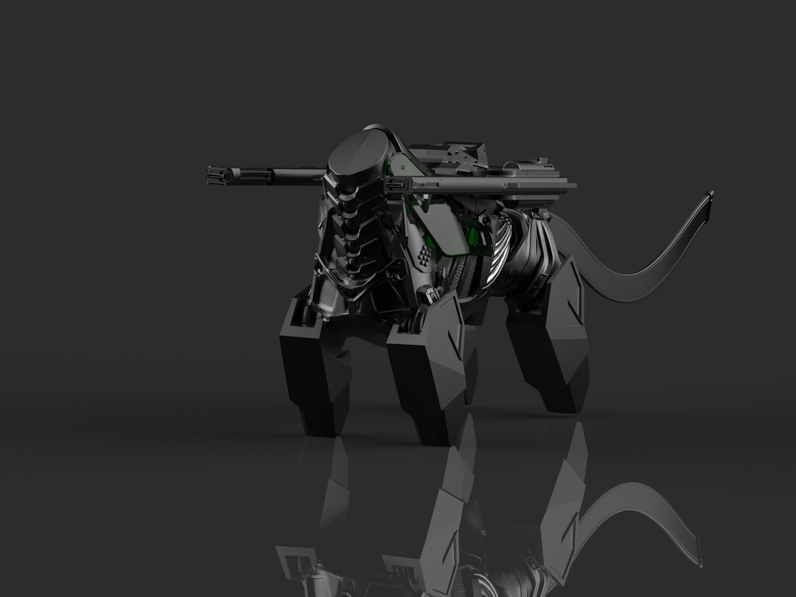 Apex Team // - 3D CyberPunk | Mecha Dog