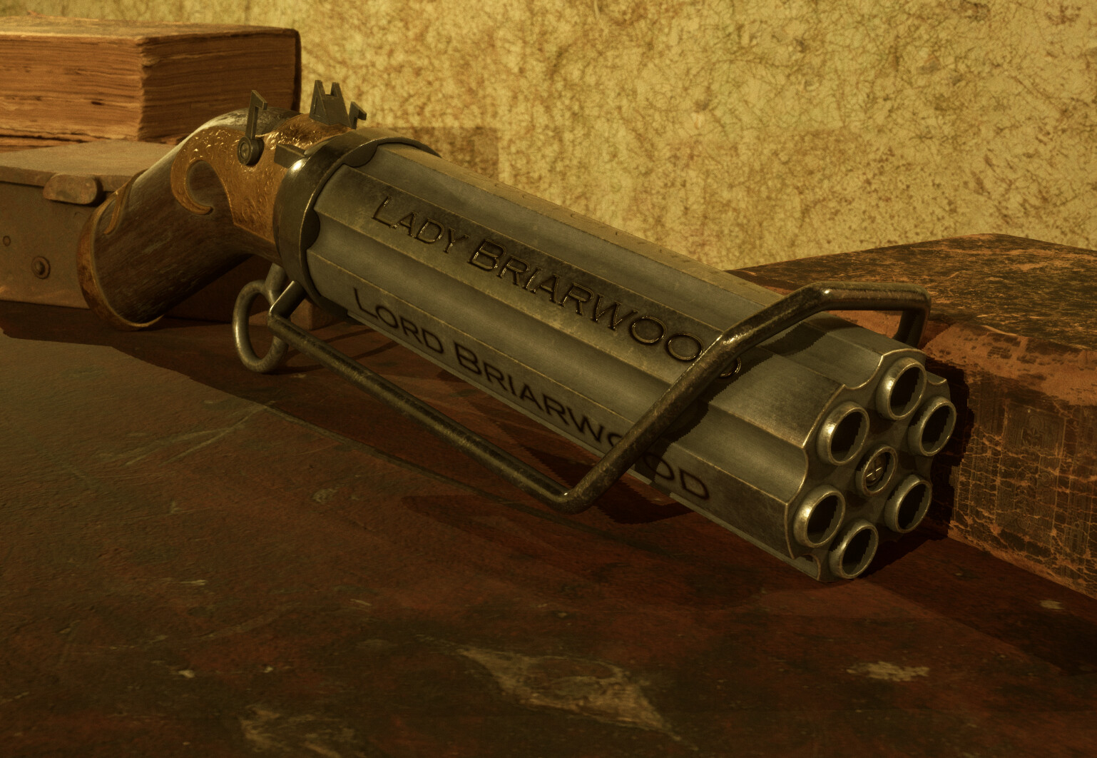 ArtStation - Percy's Pepperbox