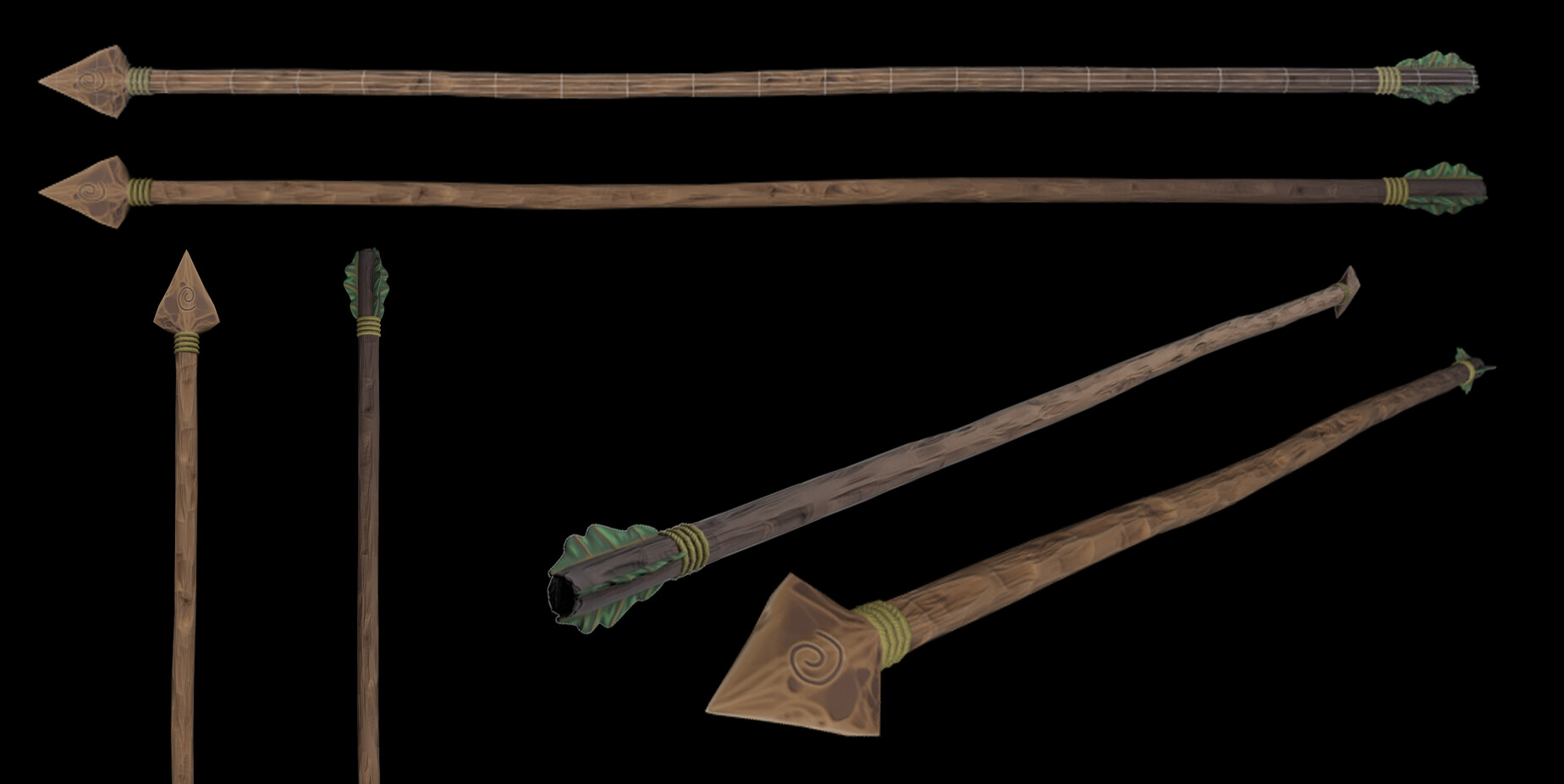 Matt Ciavarella - Stylized Wooden Short Bow