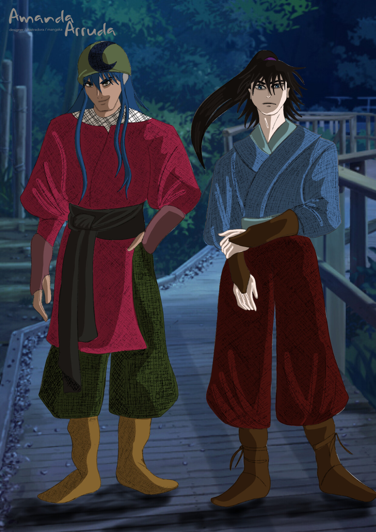 ArtStation - ORIGINAL MANGA CHARACTERS