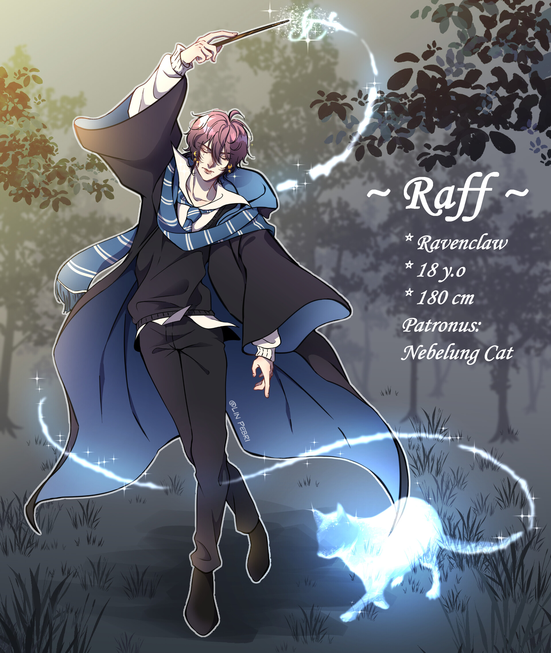 ArtStation - Hogwarts AU (OC Raff)