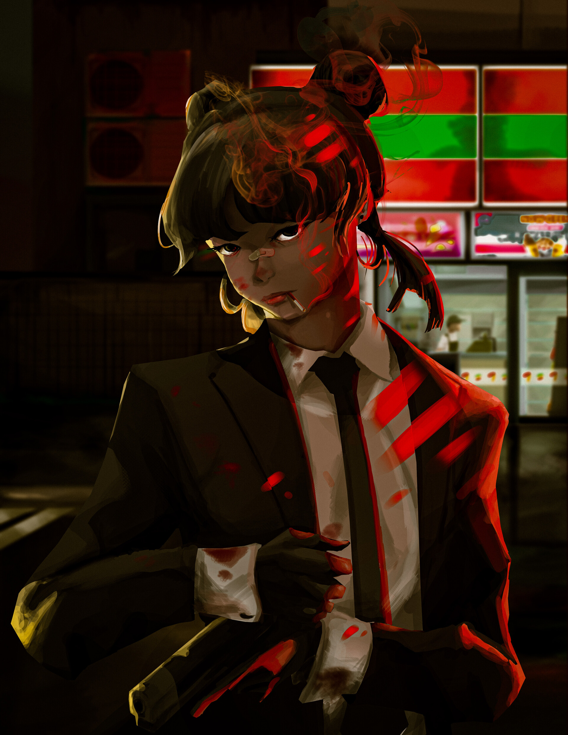 ArtStation - 女杀手