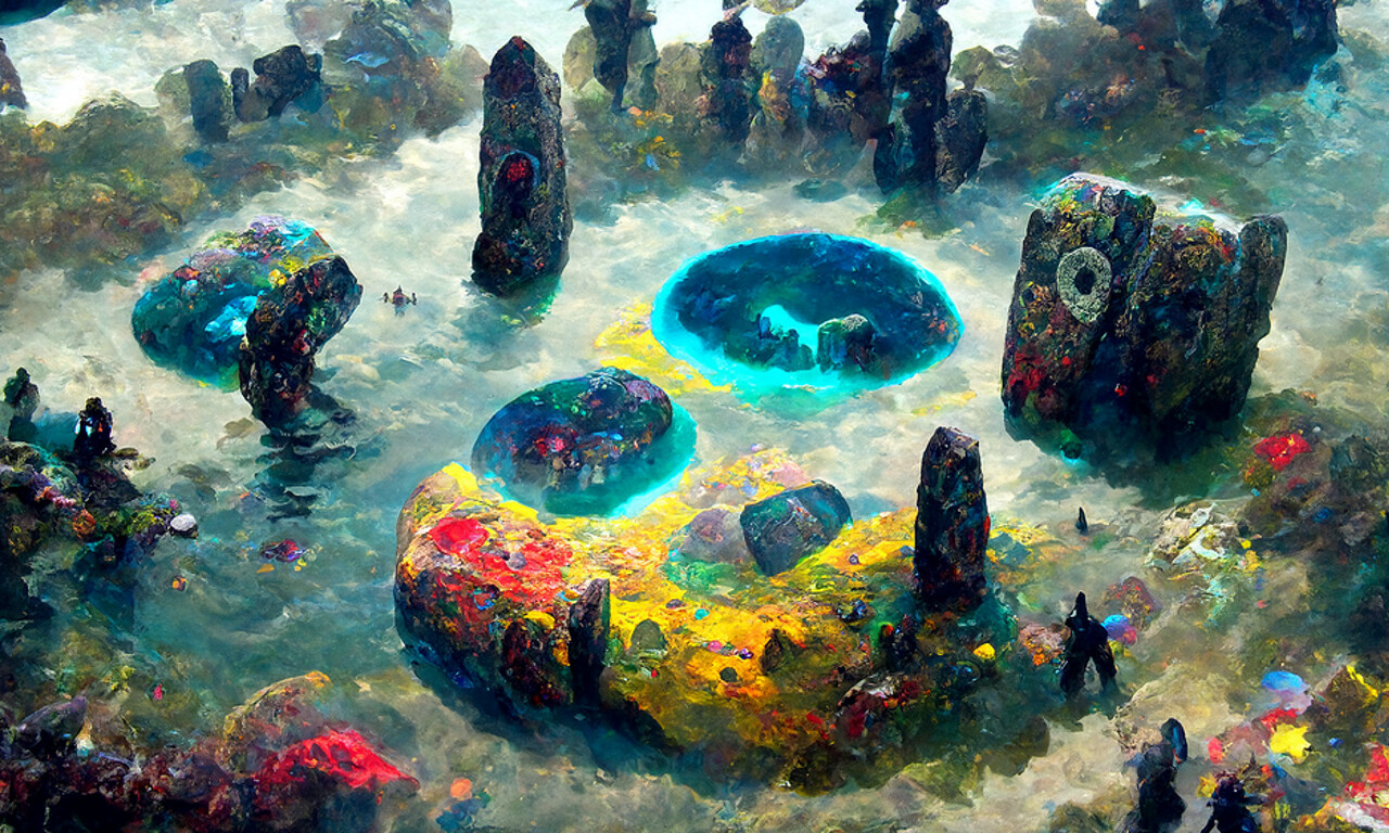 ArtStation - Ocean floor