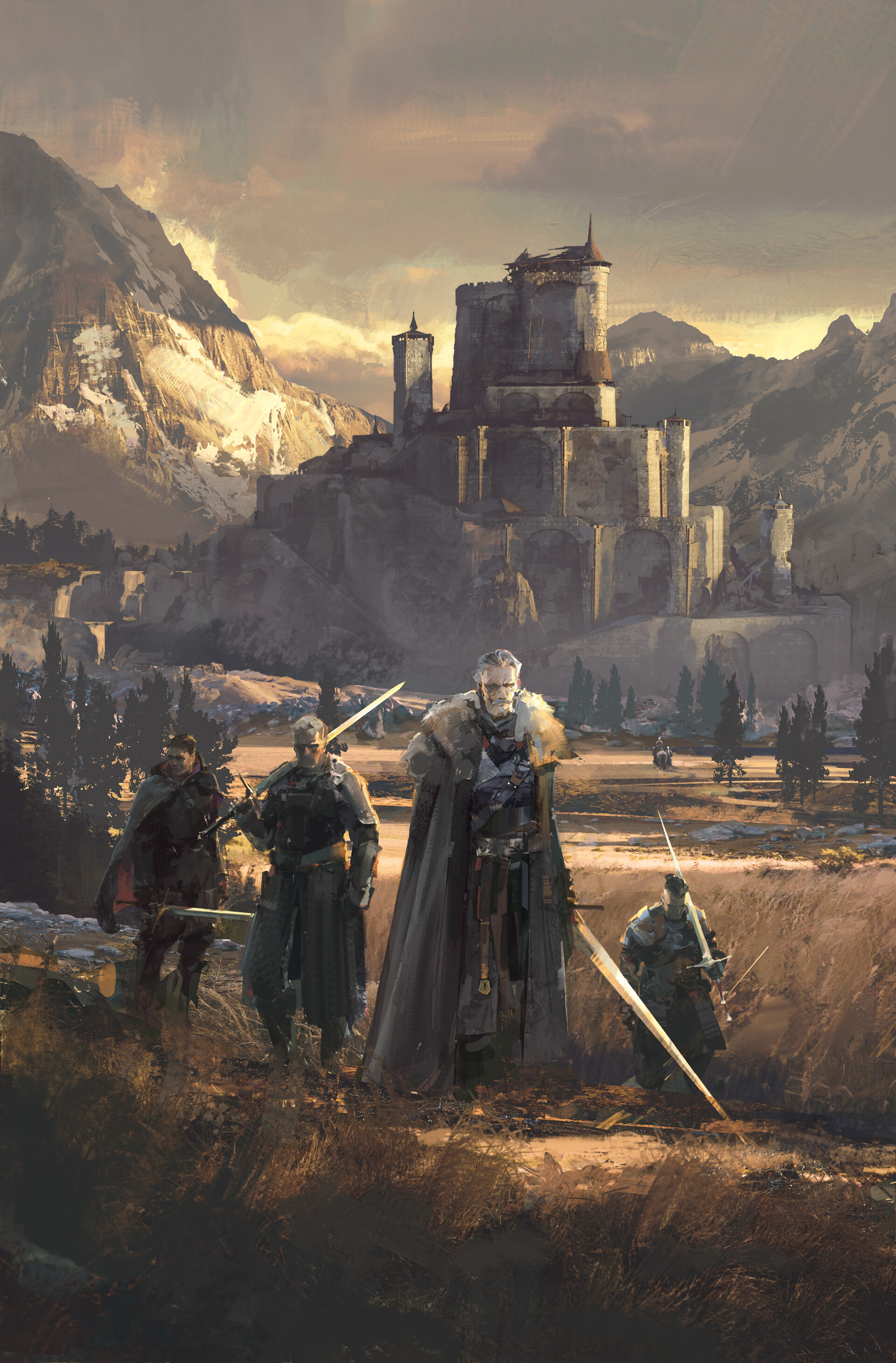 richard anderson. flaptraps art studio - The Witcher Blood of Elves ...