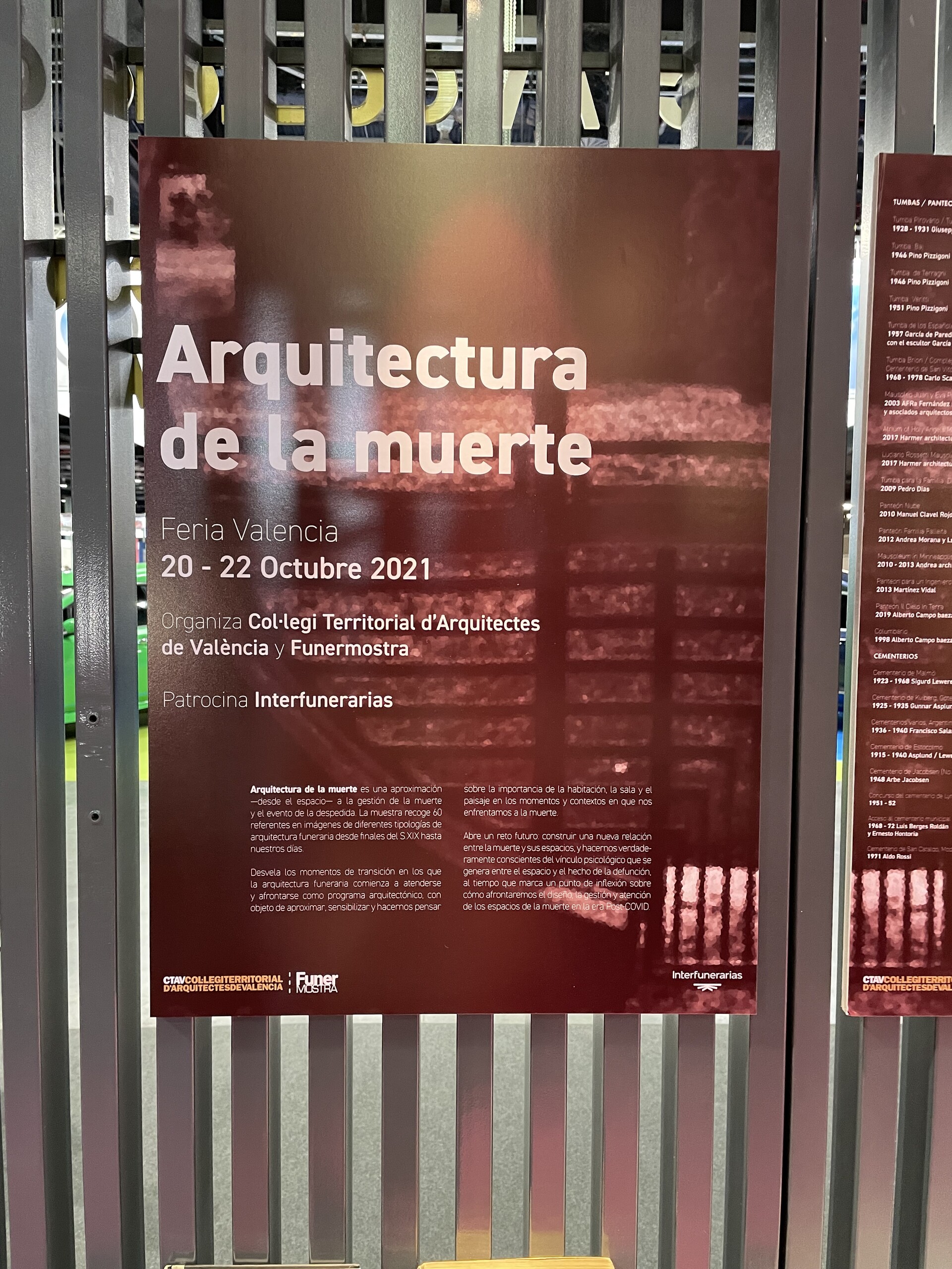 Marc Parra Primo - Display Pannels for ''Arquitectura de la Muerte ...