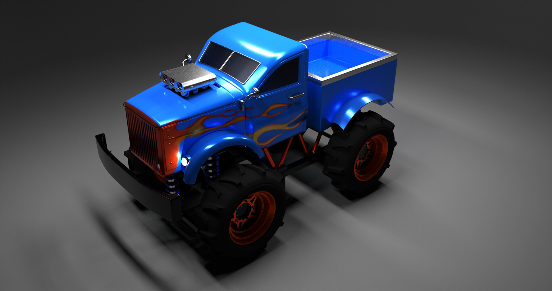 ArtStation - monster truck