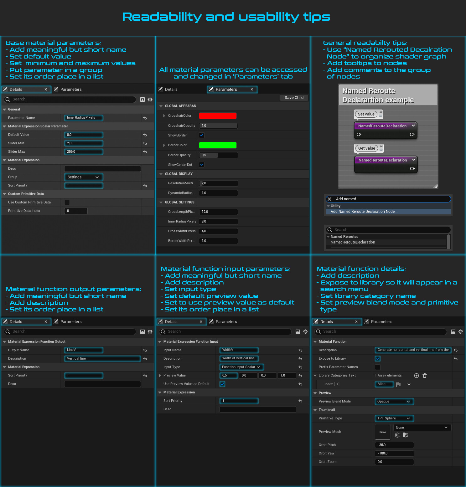 DotBow - UE5 Procedural Classic Crosshair