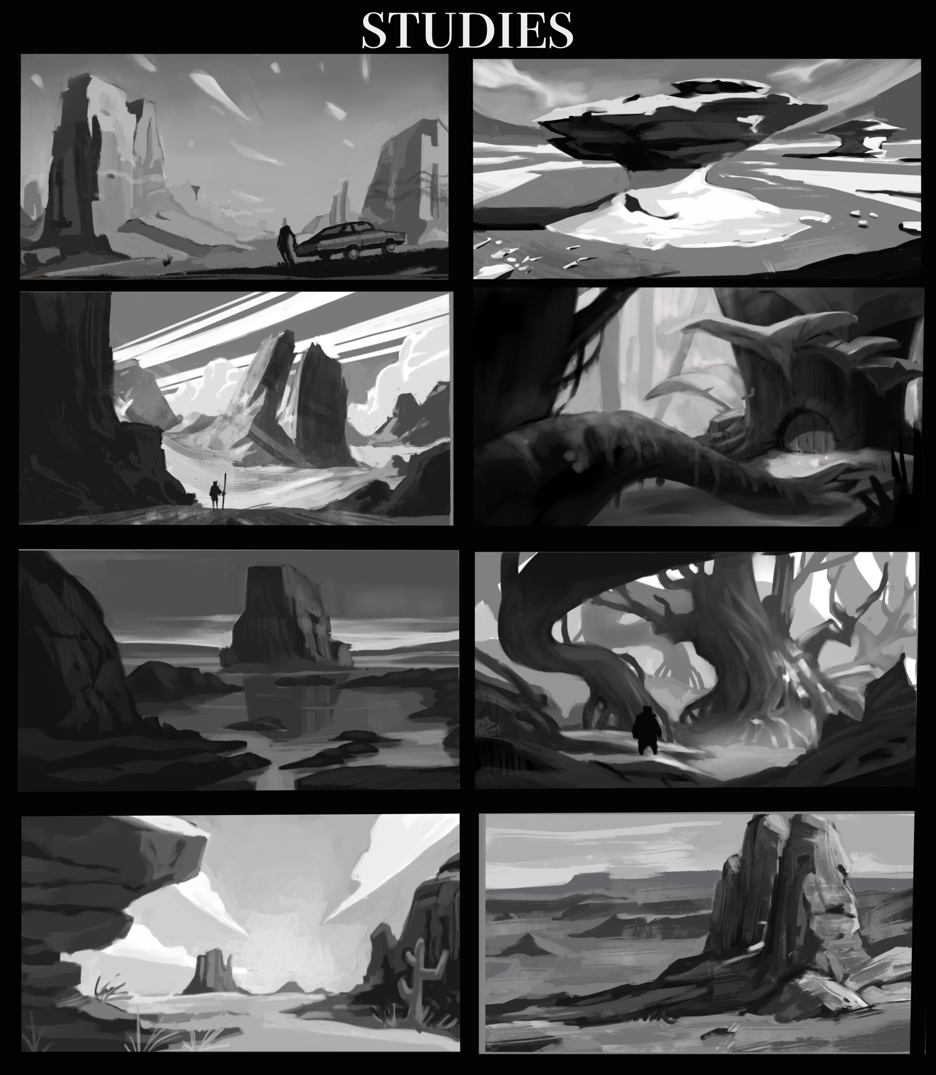 ArtStation - Environment studies