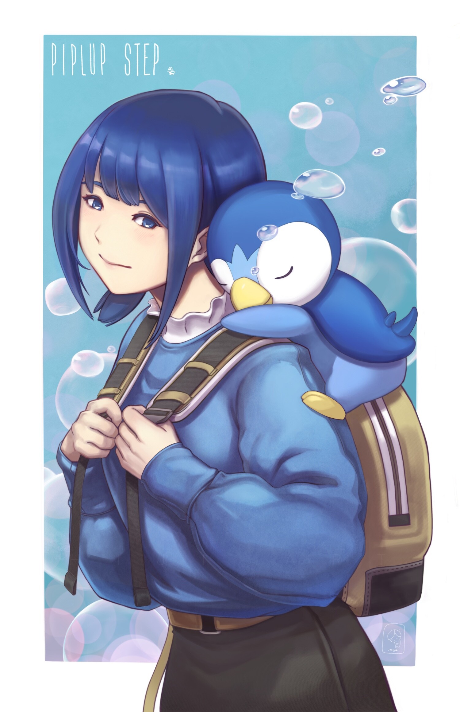 HIJI - Piplup Step Fannart