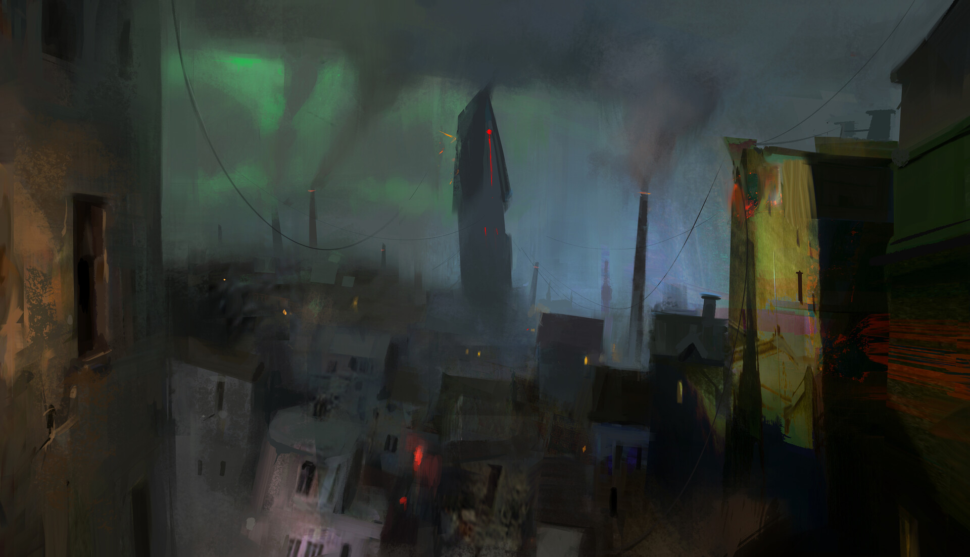 ArtStation - Dark town