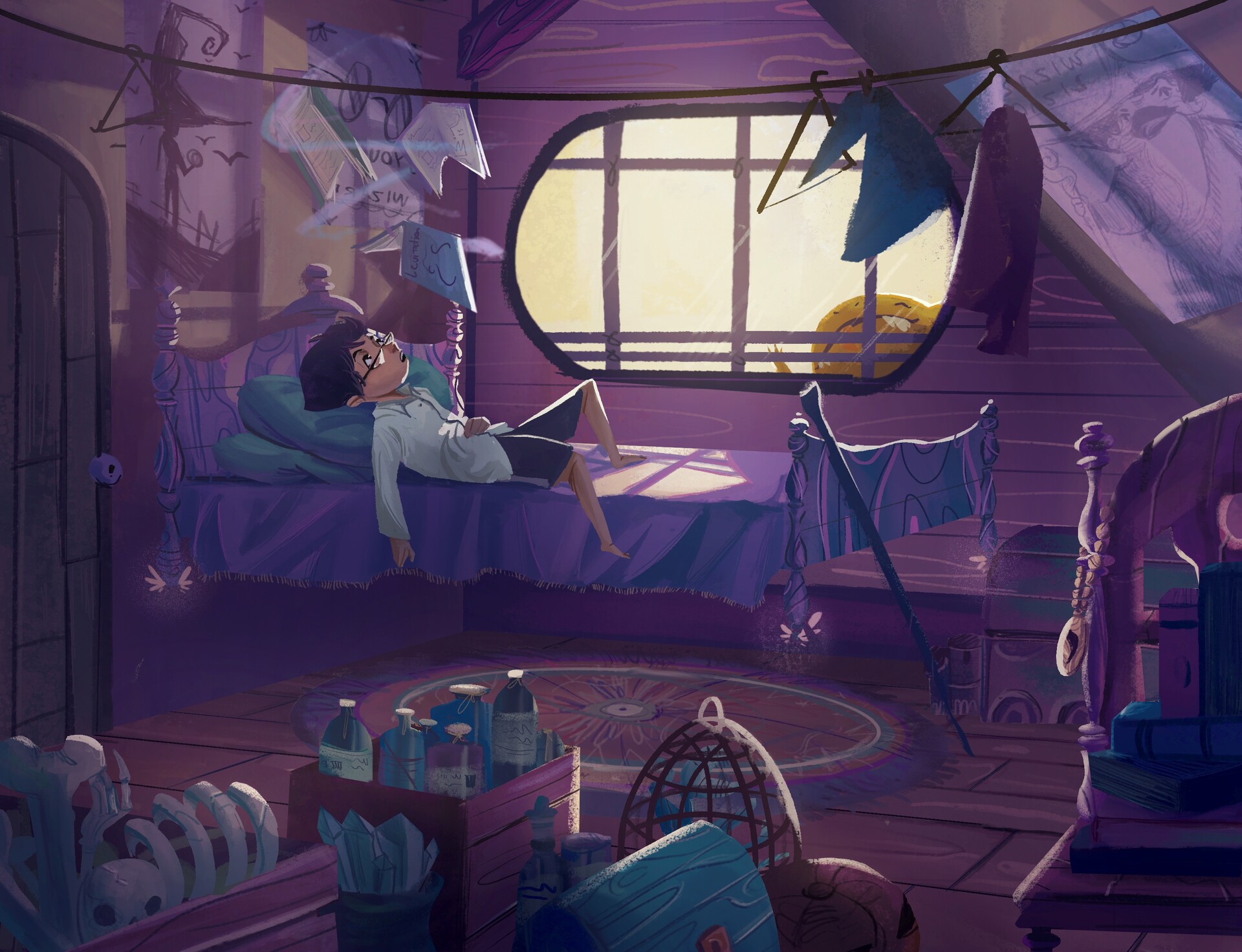 ArtStation - Lazy Wizard