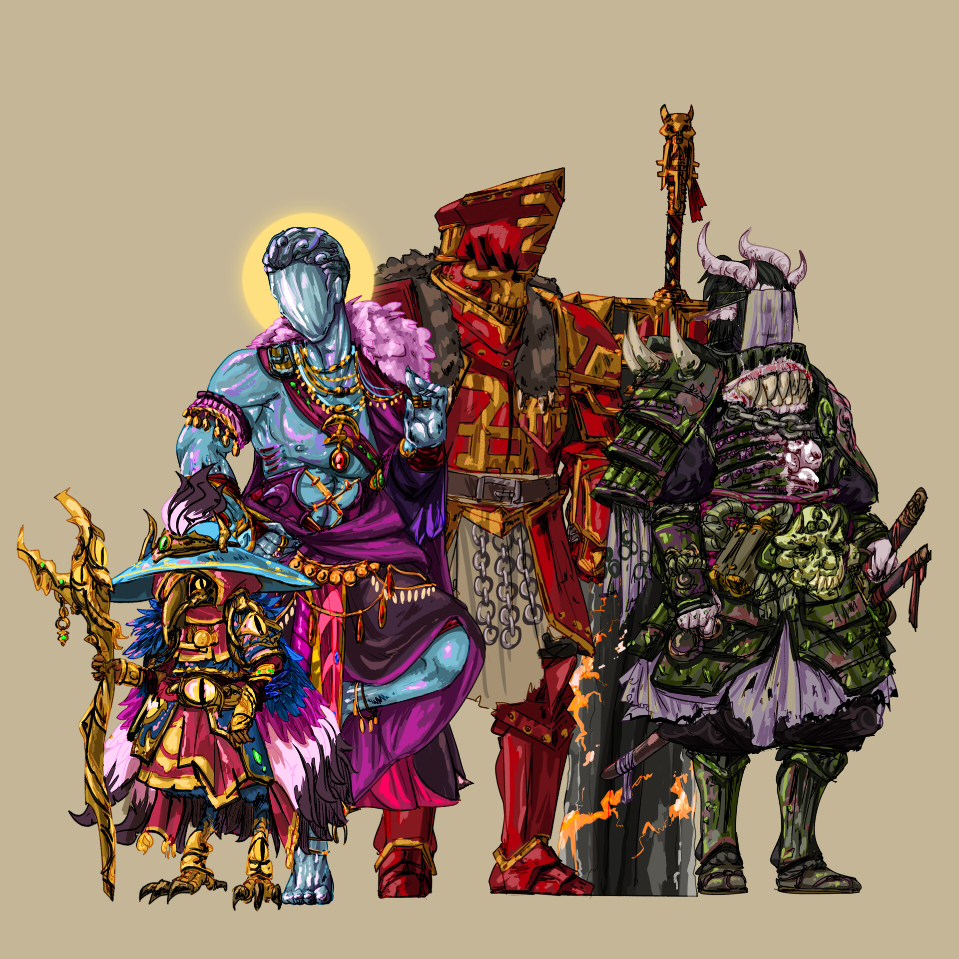 ArtStation - Chaos is fun for the family