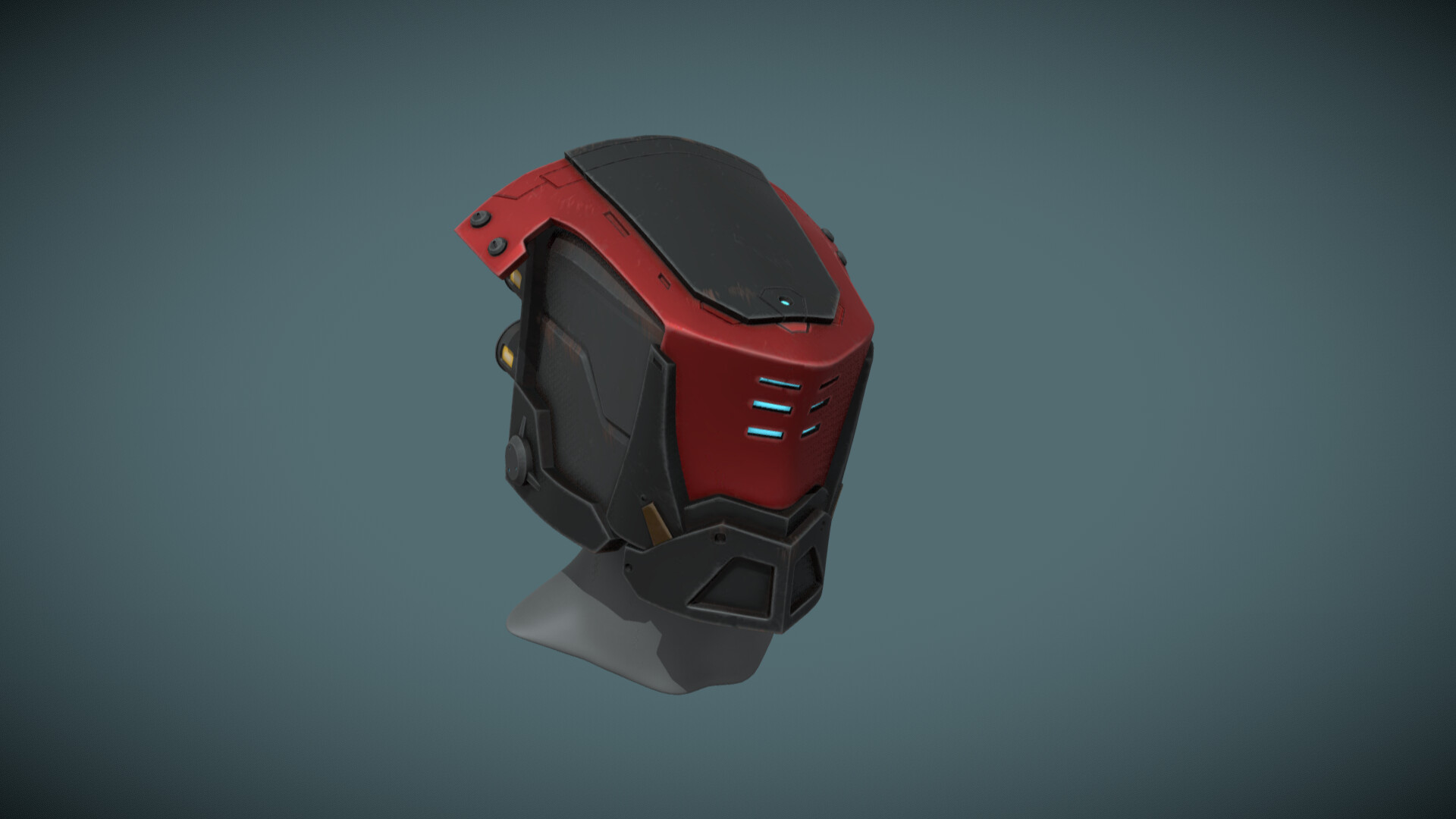 ArtStation - Sci-fi Helmet