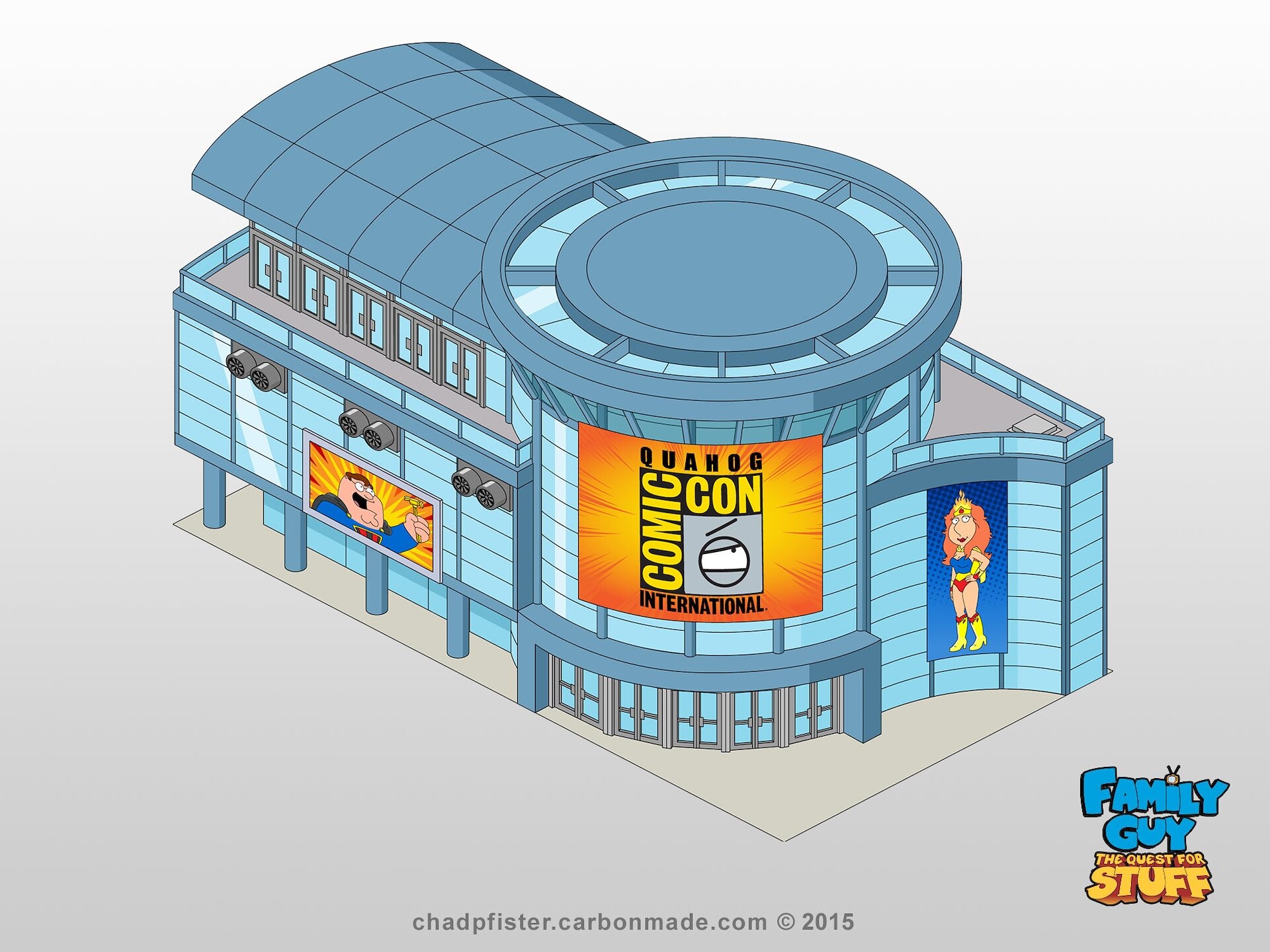 ArtStation - Family Guy: The Quest for Stuff (Part 2)