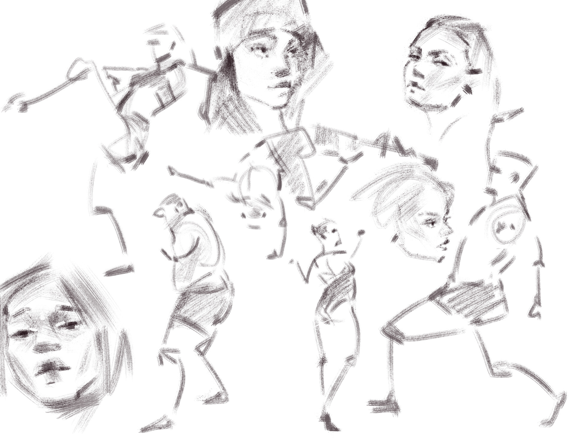 ArtStation - Daily sketches (매일 스케치)