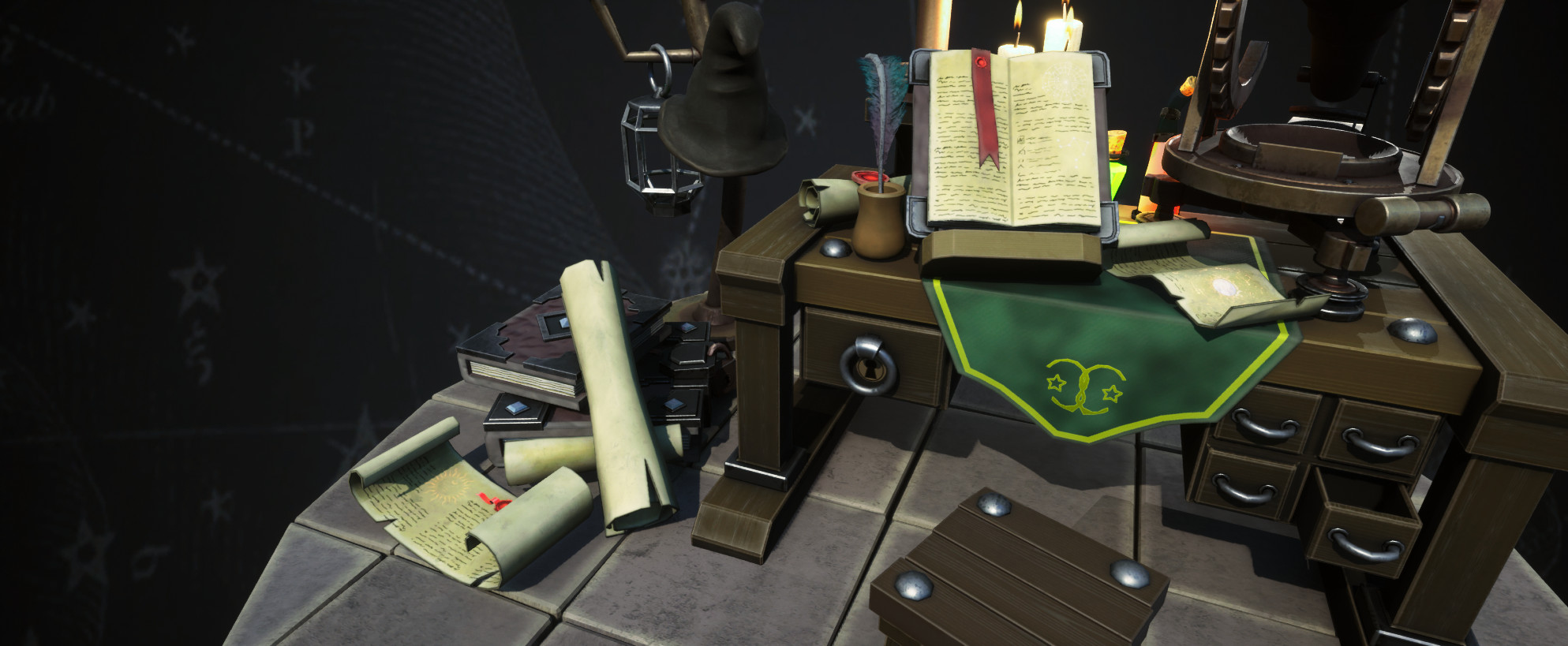 3D Tudor - Blender 3 | Unreal Engine 5 | Complete | Guide Stylized Astronomy Scene | Environment ...