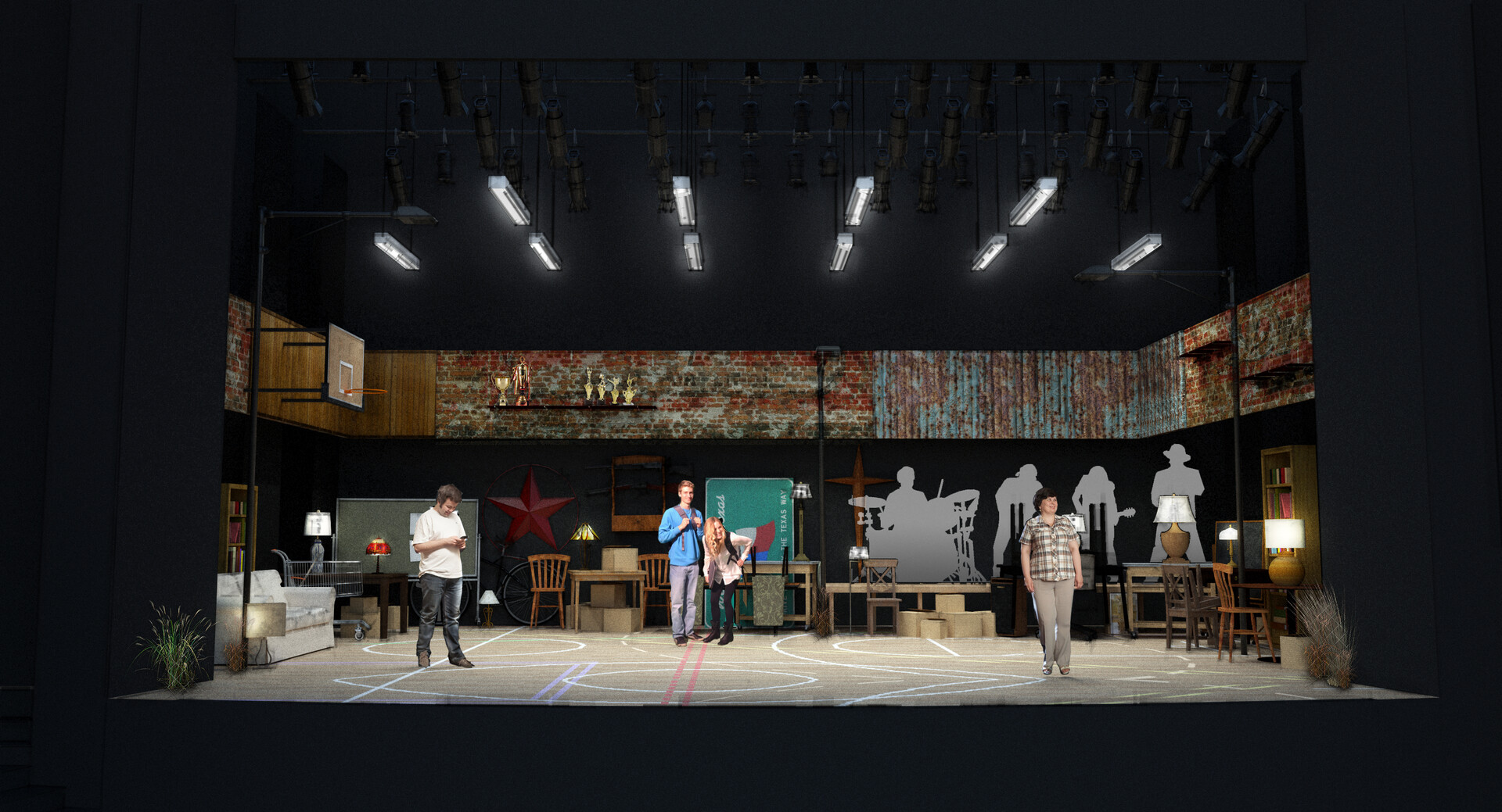 Bryce Cutler - Scenic Design Renderings & Storyboards
