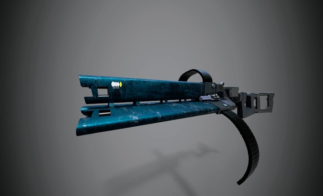 ArtStation - gun (texturing in substance painter practice)